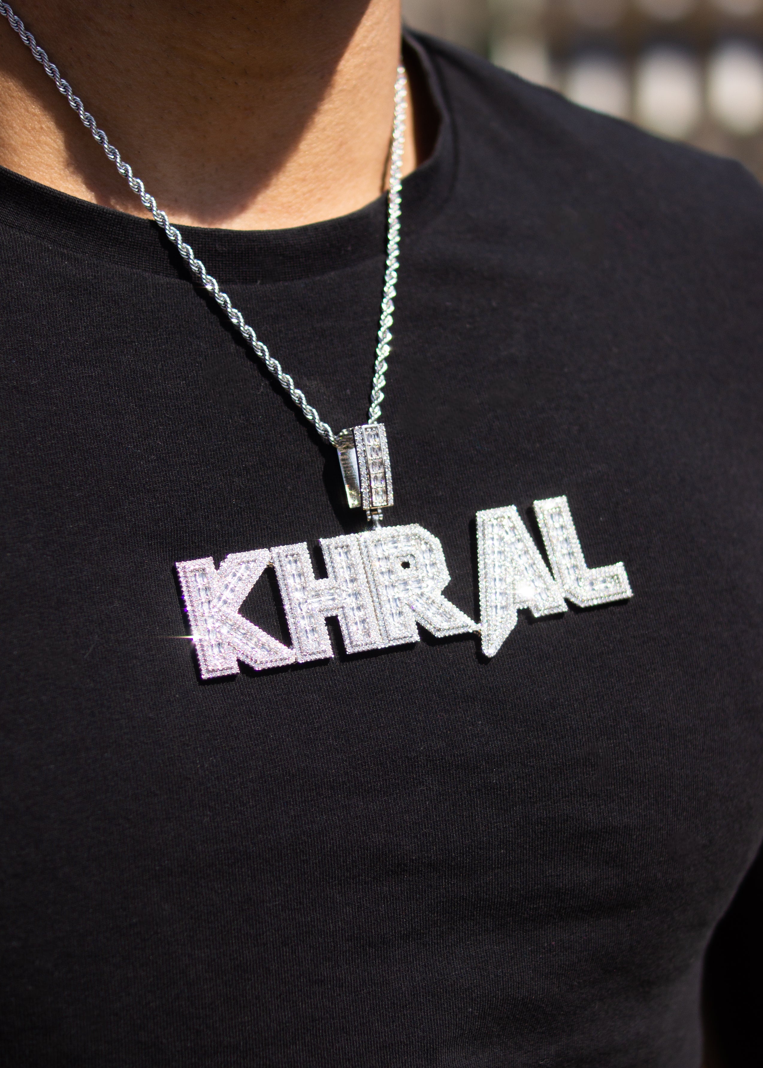 CUSTOM BAGUETTE FONT (SILVER) – Khral